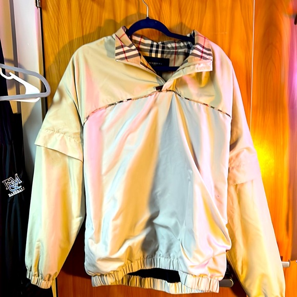 Burberry | Jackets & Coats | Mens Burberry Wind Breaker Size Large ...
